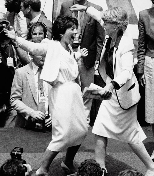 Ferraro Opened the Door; Clinton Ready to Walk Through It – DOLLEY ...